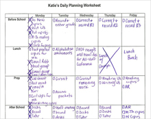 7-Step Prep: Make a Weekly Plan for YOU! | Edutopia