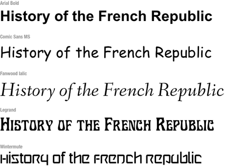 Design 101 for Educators: Choose Your Fonts Carefully | Edutopia