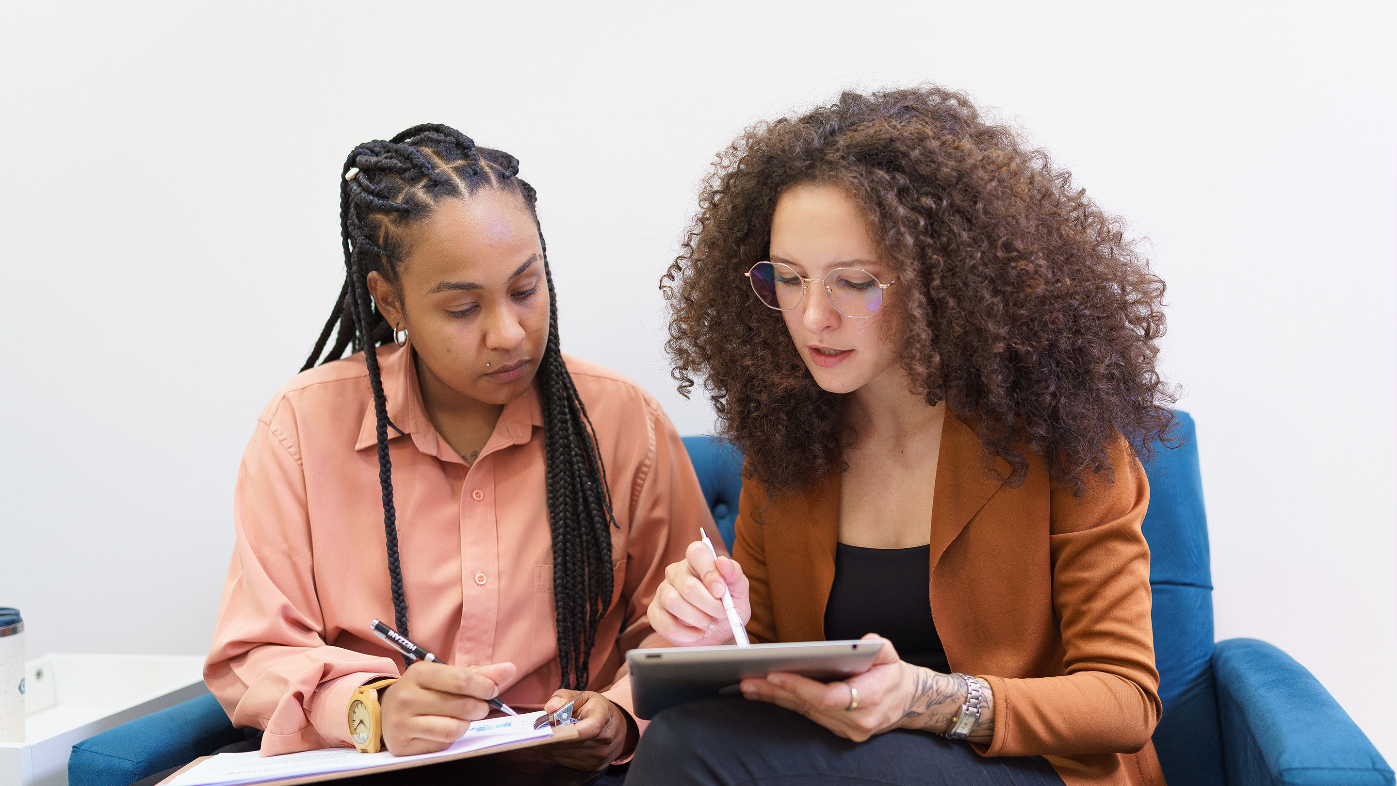 Two Teachers Working Together