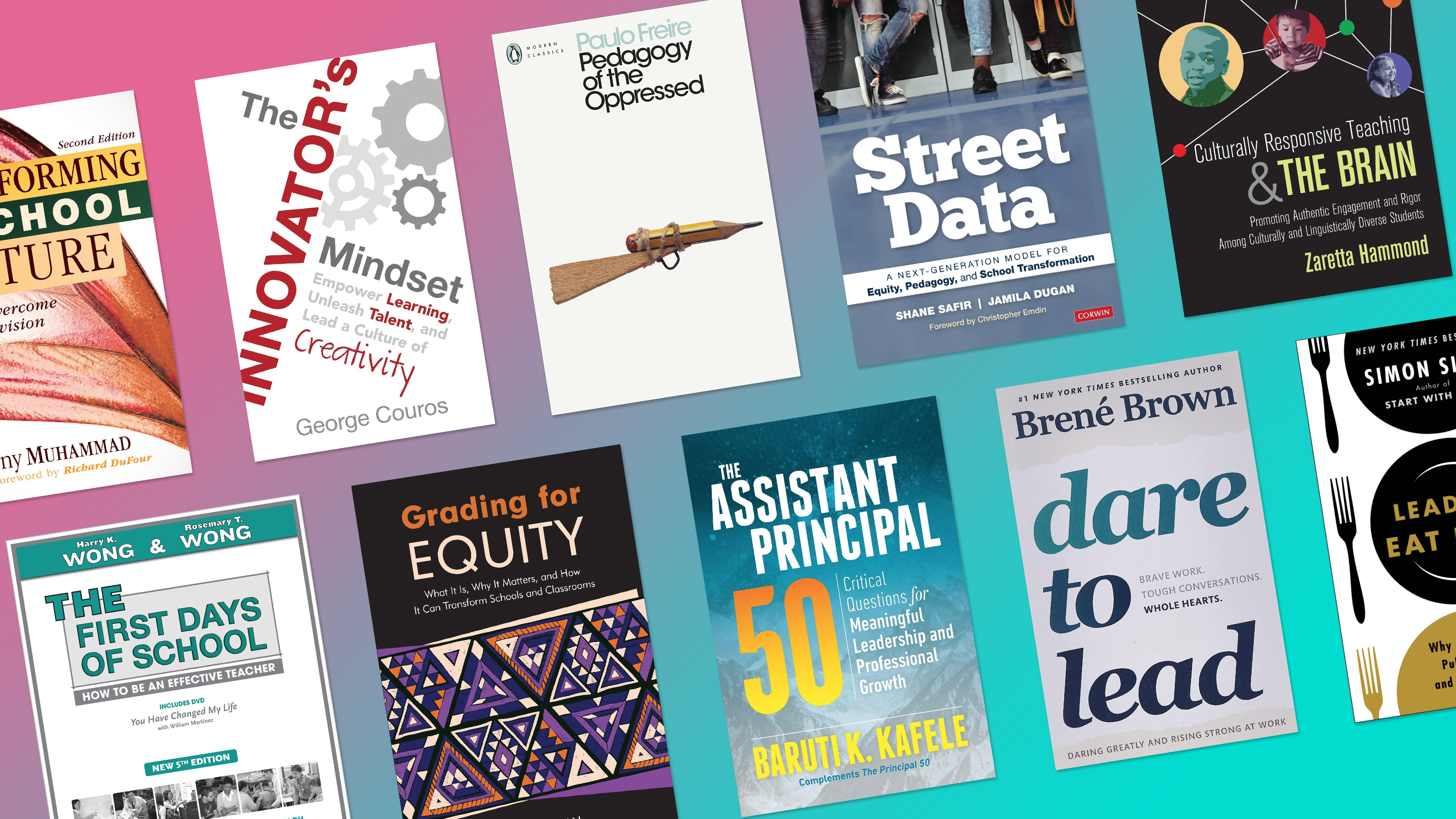 11 Books To Refresh Your Leadership Library | Edutopia